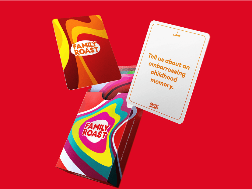 Have a tasty conversation | Medibank Family Roast game.
